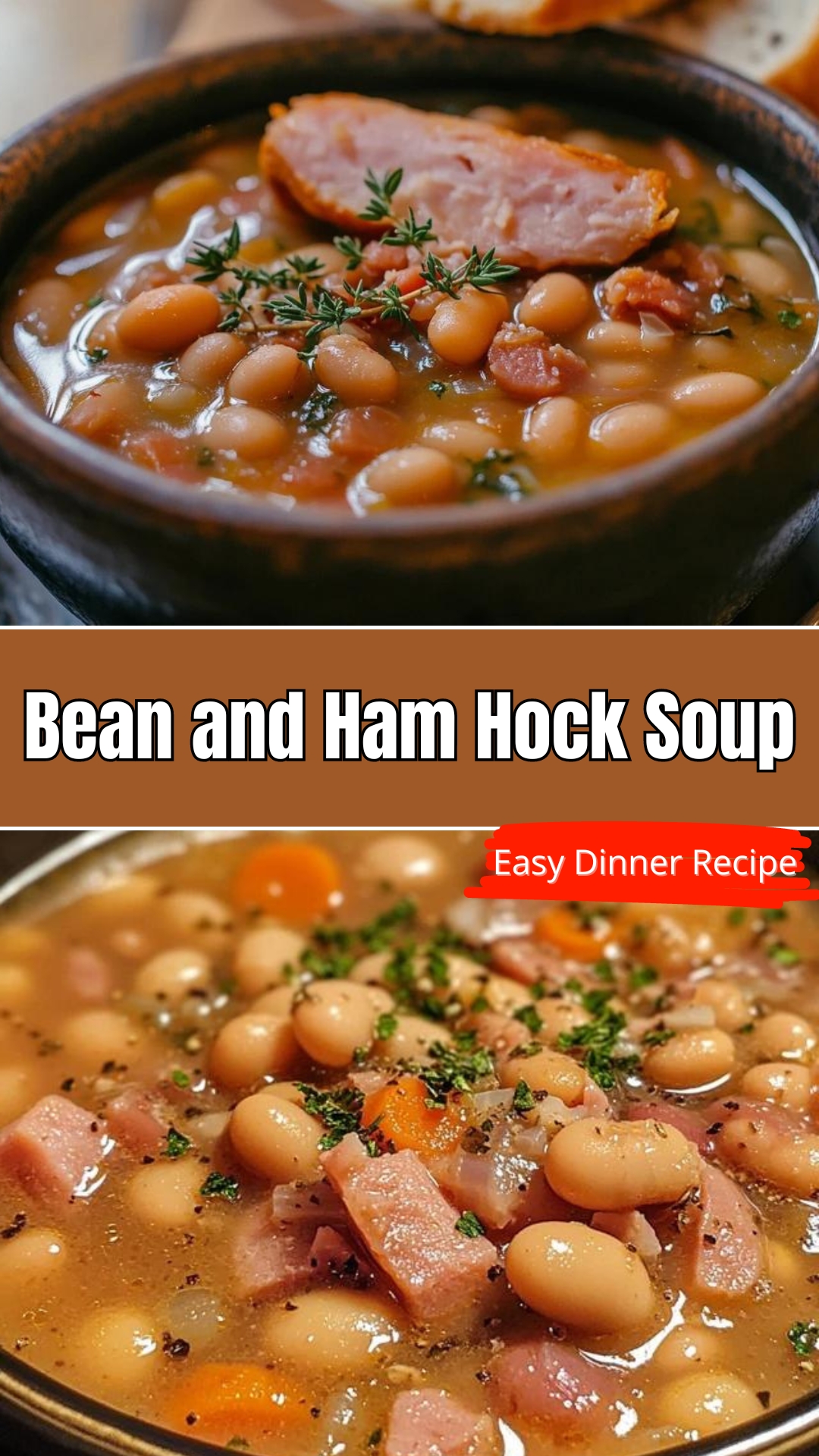 Delicious Bean and Ham Hock Soup Recipe - Quick & Hearty! - Delicious ...