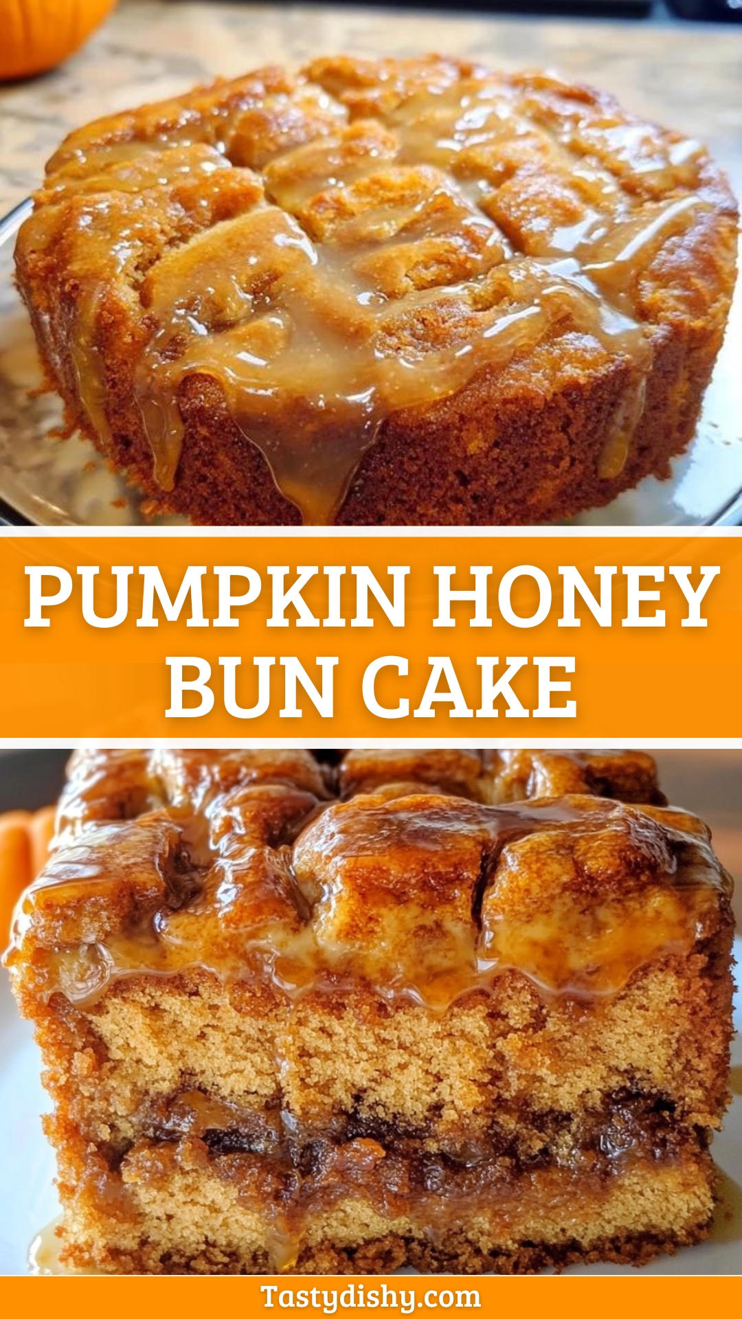 Delicious Pumpkin Honey Bun Cake: Easy Fall Treat! - Delicious Recipes ...