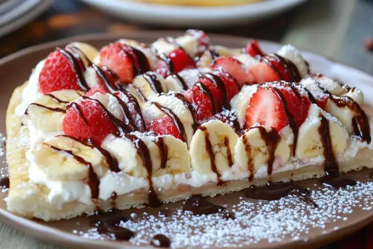 Banana Split Fruit Pizza - Delicious Recipes - Easy Cooking Ideas and ...